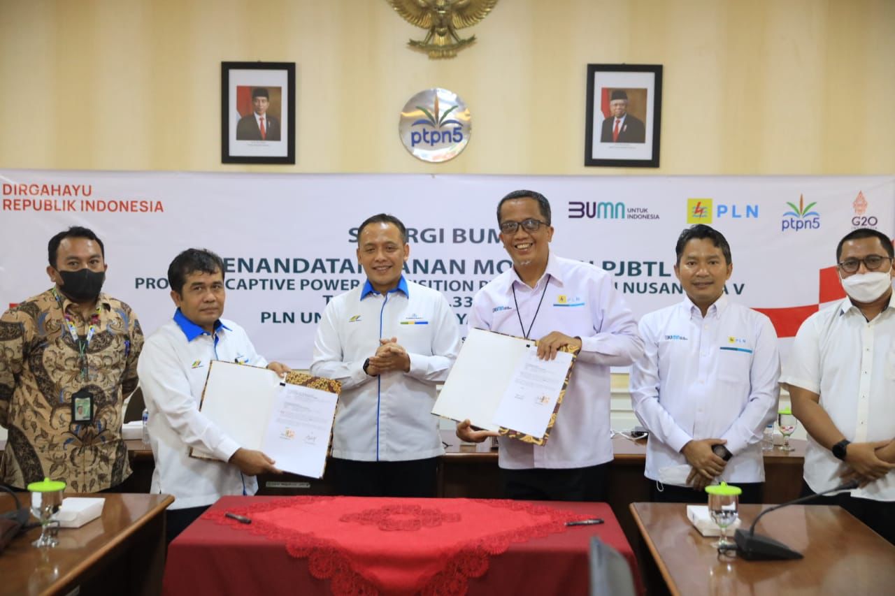 PLN to supply 9.3 MW of electricity to PTPN V palm oil plants